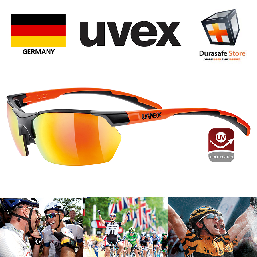 UVEX S5309392316 Uvex Sportstyle 114 Eyewear Mirror Orange, Litemirror ...