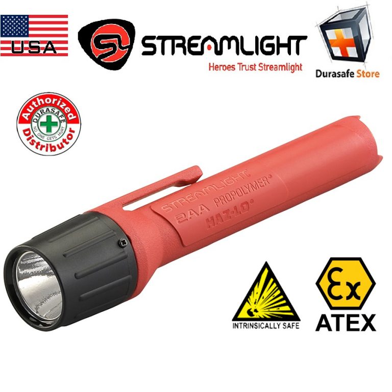 Streamlight 67555 2AA ProPolymer HAZ-LO Orange Flashlight include 2AA ...