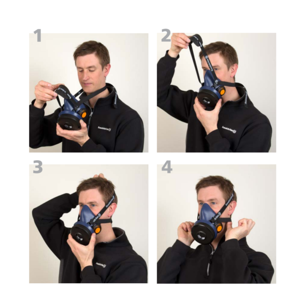 SUNDSTROM SR100 HalfMask Respirator S/M, M/L - Thailand Best Work Wear ...